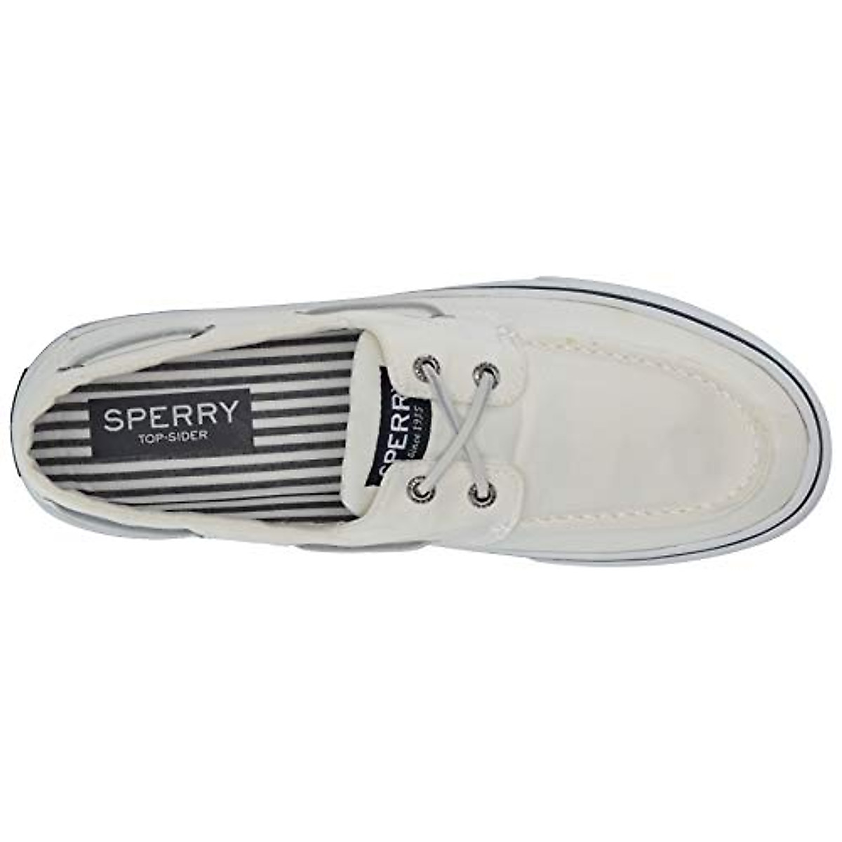 Sperry Men's Bahama II Boat Shoe, SW White, 10 M US