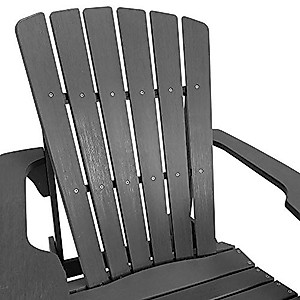 Lifetime 60335 Adirondack Chair, Shale Stone
