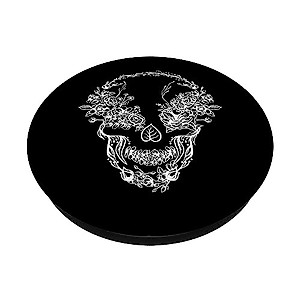skull full of flower PopSockets Standard PopGrip