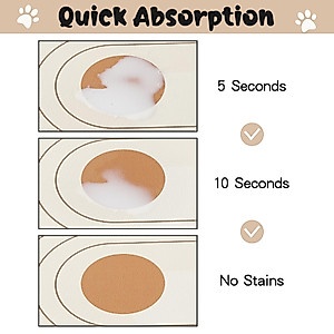 GROBRO7 Absorbent Pet Feeding Mat Non Slip Dog Mat for Food and Water Bowl Boho Style Pattern No Stain Easy Clean Watering Dispenser Pad Washable Quick Dry Cat Mat Puppy Pet Supplies 15.7 x 23.6 in