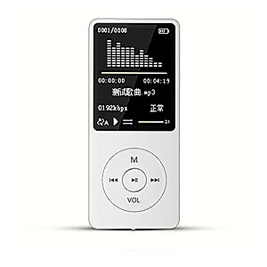 Charella #3R7n2n 70 Hours Playback Mp3 Mp4 Lossless Sound Music Player Fm Recorder Card Up to 128Gb