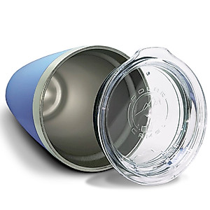 LaserGram 20oz Vacuum Insulated Tumbler Mug, Royal Flush Poker Cards, Personalized Engraving Included (Dark Blue)