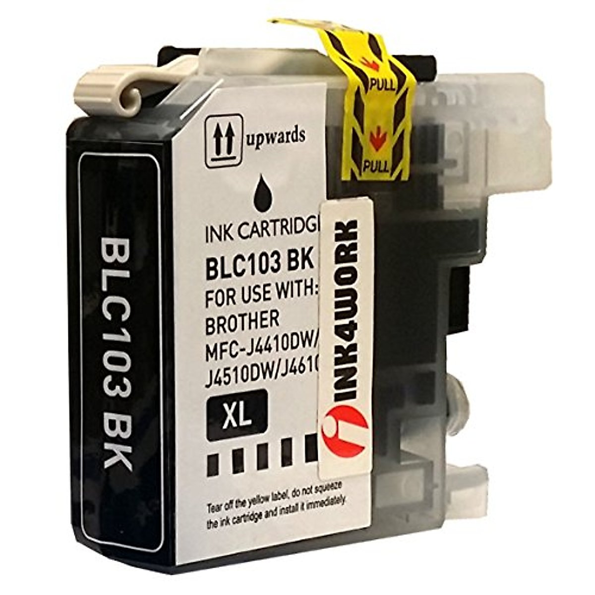 INK4WORK 24-Pack Compatible Replacement for Brother LC103XL LC-103XL Ink Cartridge DCP-J152W MFC-J245 MFC-J285DW MFC-J450DW MFC-J470DW MFC-J475DW MFC-J650DW MFC-J870DW MFC-J875D