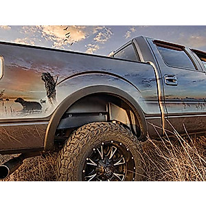 Husky Liners — Rear Wheel Well Guards | Fits 2021-2024 Ford F-150 (Excludes Raptor), Rear Set - Black, 2 pc. | 79161