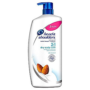 Head & Shoulders 2-in-1 Dry Scalp Care with Almond Oil Anti-Dandruff Shampoo & Conditioner, 43.3 Fl. Oz.,, 43.3 Oz ()