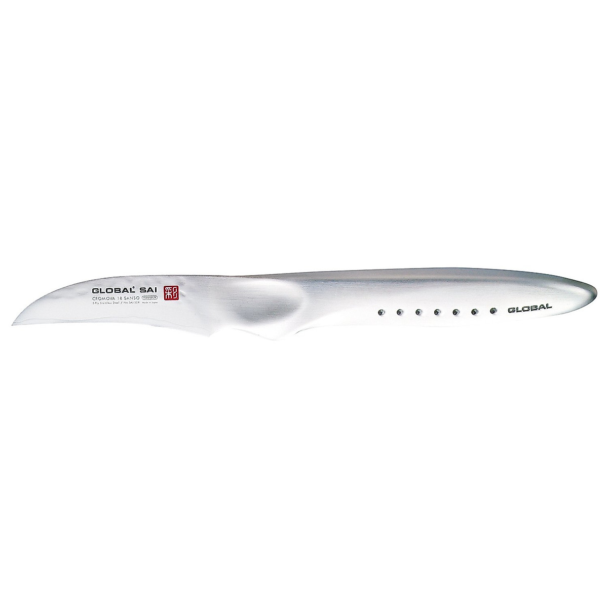 Global SAI-S04, SAI Peeler Knife, 2-1/2", Stainless Steel