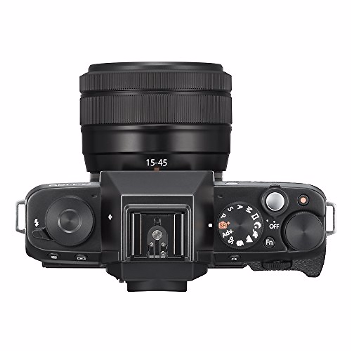 Fujifilm X-T100 Mirrorless Digital Camera w/XC15-45mmF3.5-5.6 OIS PZ Lens - Black