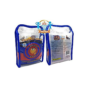 A Portable Parenting Time Out Mat - 24 Inch Diameter Made from Recyclable Non-Toxic Materials