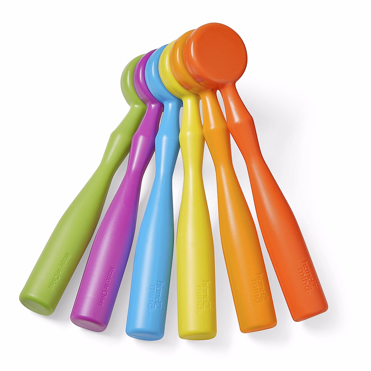 hand2mind Magnetic Wands for Kids, Magnet Wands, Magnets for Kids Science, Magnets with Wand, Magnets for Teaching, Preschool Science, Magnet with Handle, Science Classroom Supplies (Set of 6)