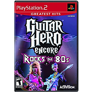Guitar Hero Encore: Rocks the 80s Greatest Hits - PlayStation 2