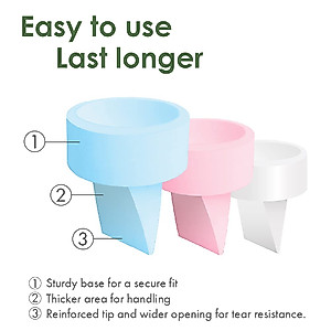 Maymom Duckbill Valves Compatible with Spectra S1 Spectra S2 Spectra 9 Plus Spectra Dew 350 Not Original Spectra Pump Parts Spectra S2 Accessories Replace Spectra Valve (4 ct White 3G)