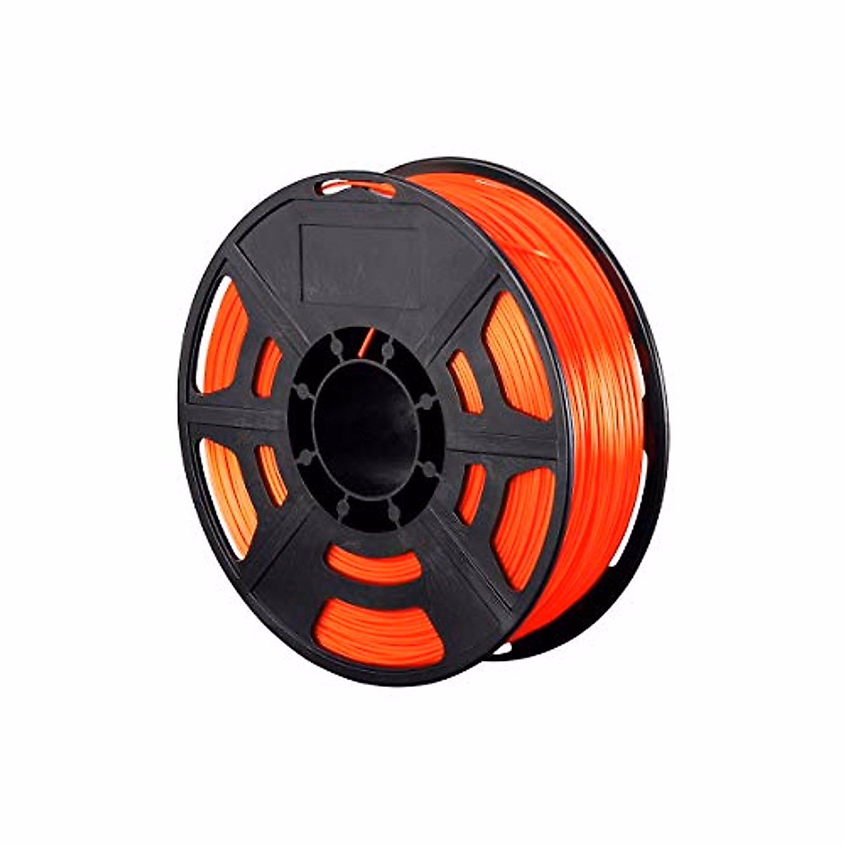 Monoprice Hi-Gloss 3D Printer Filament PLA 1.75mm - 1kg/Spool - Orange Red, Works with All PLA Compatible 3D Printers