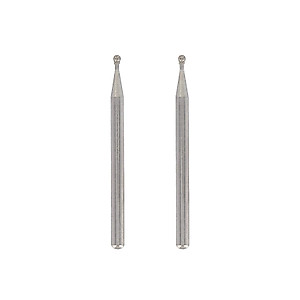 Dremel 7103 Diamond Wheel Points, Accessory Set 2-pack with 2.0mm Bits for Engraving, Carving and Cutting