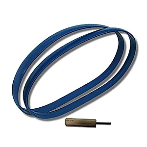 New Top Quality Blue Max Heavy Duty Replacement Band Saw Urethane Tire Set With Installation Roller Auxiliary Tool FOR SHOPSMITH MODEL 505641 BAND SAW