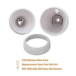 G52 Backup Valve Case for Compatible with Zodiac Polaris 180, 280, 380 Pool Cleaner Replacement Case Part G54 Kit