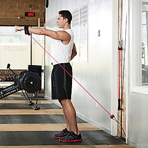 Lifeline Fitness Ankle and Wrist Attachments for Exercise Resistance Cables to Isolate and Target Muscle Groups , Black