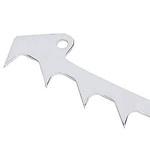 Yencoly Bumper Spike, 2Set High‑Hardness Steel Corrosion Eesistance Chainsaw Spare Parts Nut Chainsaw Accessories, for Chainsaw Garden Home Farm