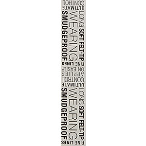 Wet 'n Wild Proline Felt Tip Eyeliner Dark Brown, .017z