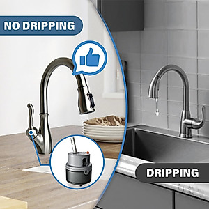 RP50587 Cartridge Compatible with Delta DST Single Handle Kitchen and Lavatory Faucets 36mm,Includes RP51503 Bonnet Nut