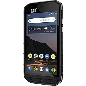 CAT PHONES S48c Unlocked Rugged Waterproof Smartphone 64GB - Black (Renewed)