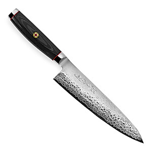 Enso SG2 Chef's Knife - Made in Japan - 101 Layer Stainless Damascus Gyuto, 8"