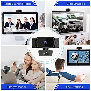 NexiGo N930AF Webcam with Microphone for Desktop, Autofocus, Webcam for Laptop, Computer Camera, 1080p HD USB Web Camera, Compatible with Zoom/Skype/Teams/Webex