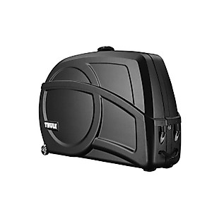 Thule RoundTrip Transition – Hard Shell Bike Travel Case with built-in Repair Stand