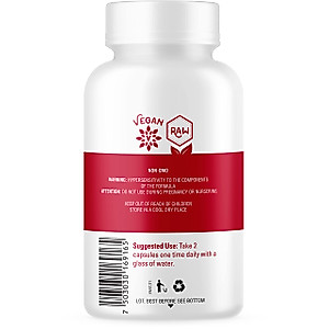 OS Organic Side - Organic Cranberry 60 Capsules - Prevention of UTI - Certified USDA - Non GMO - Vegan