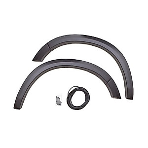 Lund SX202SA Elite Series Black Sport Style Standard Front Fender Flare - 2 Piece