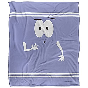 South Park Towelie Surprised Officially Licensed Silky Touch Super Soft Throw Blanket 50" x 60"