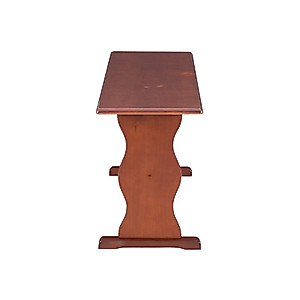 Linon Chelsea Walnut Bench