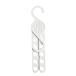 Wing Smart Hanger, Fits Adult & Kid Clothes Sizes, Space Saving & Multi Hanging, 5 Pack White