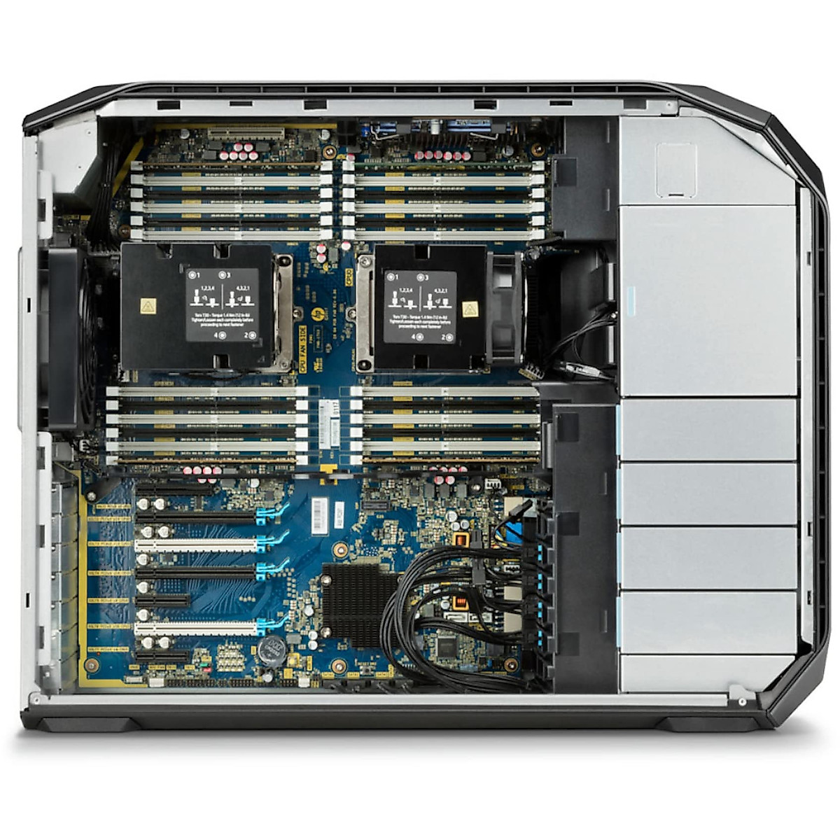 PCSP High End Z8 G4 Workstation, 2X Intel Xeon Platinum 8160 2.4GHz (48-Cores / 96-Threads), 4X 4TB SSD, Quadro P5000 16GB Graphics, Windows 11 Pro (Renewed) (256GB DDR4)