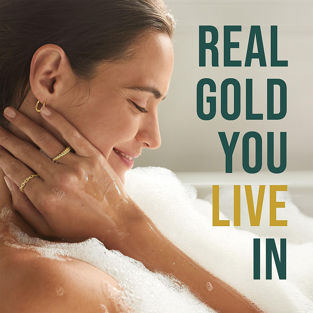 Canaria 10K Gemstone Teardrop Drop Earring