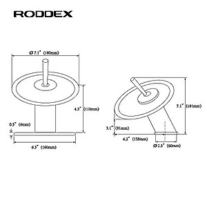 RODDEX Waterfall Bathroom Sink Faucet Solid Brass Glass One Handle Single Hole Basin Vanity Bathroom Faucet, Short,Brushed Nickel