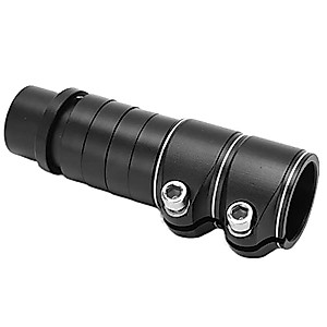 Cosiki Mountain Bike Stem Extender, Portable High Strength Durable Reliable Bike Accessories with Hex Wrench for Mountain Bikes Road Bikes