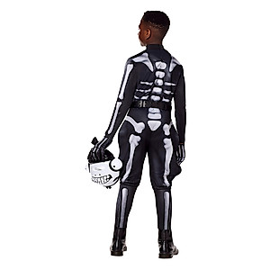 Spirit Halloween Fortnite Youth Fishskull Costume - M | Officially Licensed | Gaming Costumes | Skeleton Outfit | Fortnite Cosplay