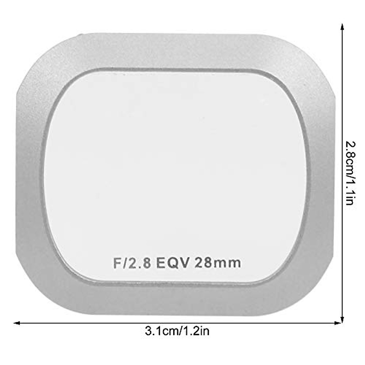 RC Drone Camera Lens,Metal Drone Camera Lens Replacement Repair Parts Compatible Drone Camera Lens for 2PRO RC Drone