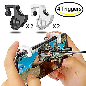 Deeoee for Fortnite PUBG Mobile Controller Cellphone Game Trigger Battle Royale L1R1 Sensitive Shoot and Aim Gift for Kids