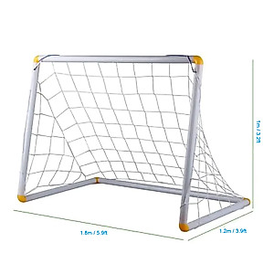 Dioche Soccer Replacement Goal Nets, Soccer Net Football Net, Sports Soccer Goal Post Net Replacement for Sports Match Training