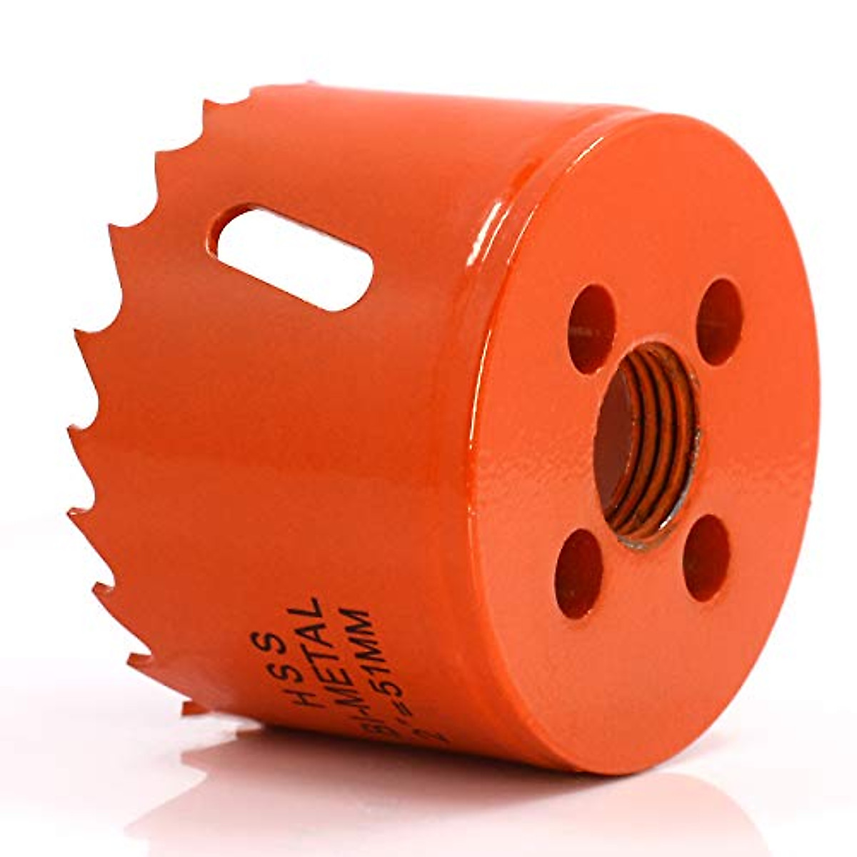 Koopi 2 Inch BI-Metal Hole Saw with Arbor and Replacement Pilot Drill Bit, 51mm Dia Hole Cutter for Easily Drilling Wood, Plastic, Thin Metal