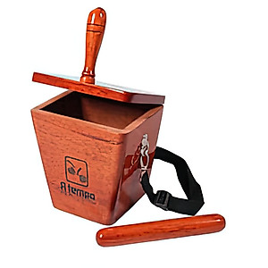 A Tempo Percussion Cajon, Brown (CJ-CAJIT-01)