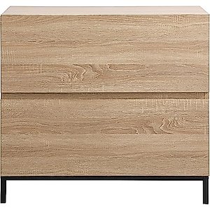 Elegant Decor 32 inch lateral File Cabinet in Mango Wood