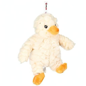 Pet Lou Duck Plush Squeker Dog Toy, 9-inch Height