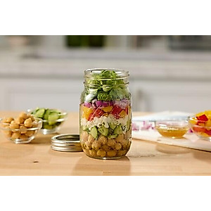 Ball 389579 Pint Regular Mouth Mason, 2 Count (Pack of 1), Clear