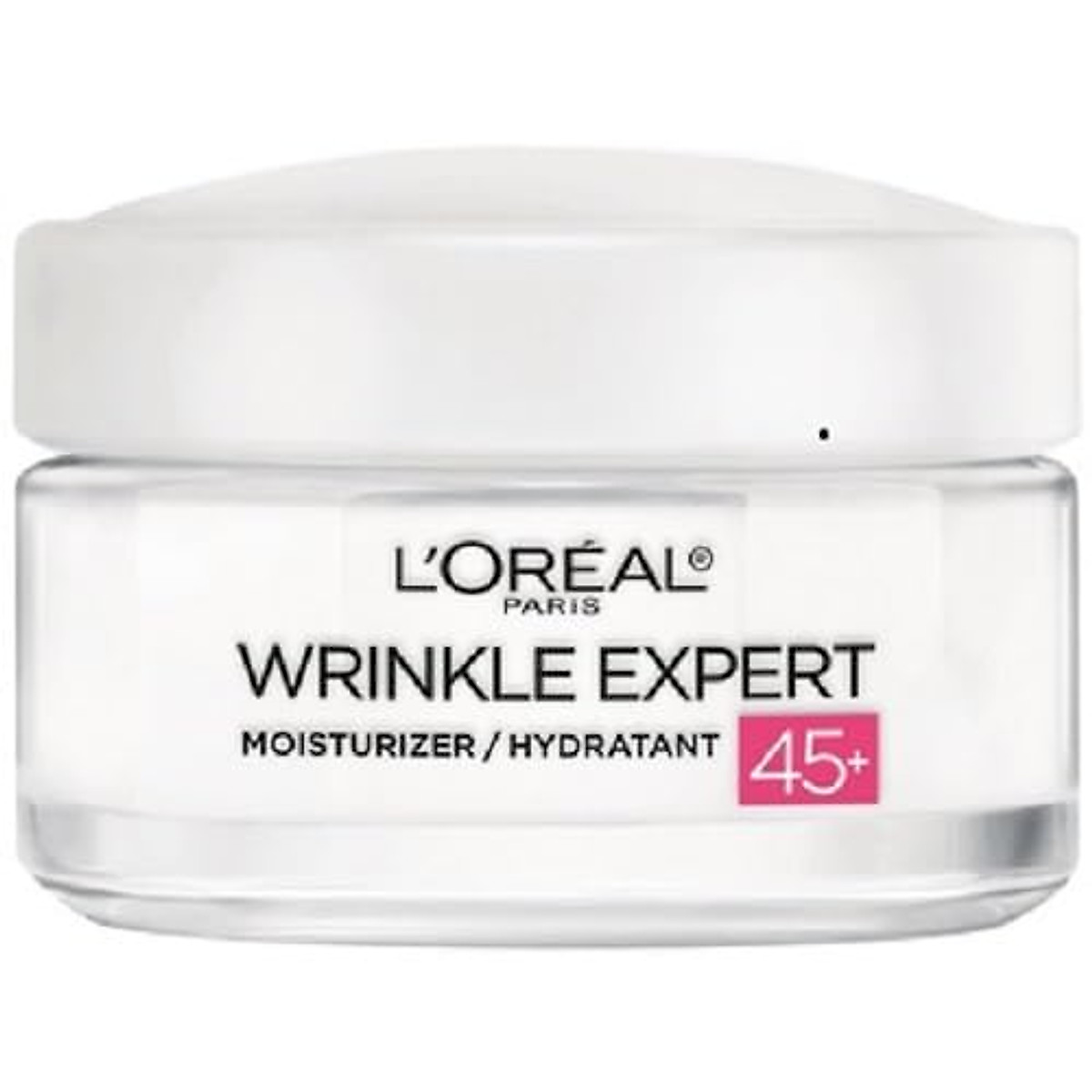 L'Oreal Paris Wrinkle Expert 45+ Anti-Aging Face Moisturizer with Retino-Peptide, Non-Greasy, Suitable for Sensitive Skin, 1.7 fl. Oz