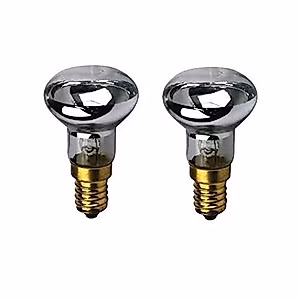 Set of 2 R39 E17 Replacement Light Bulb Motion Lamp 30 Watt Reflector Type