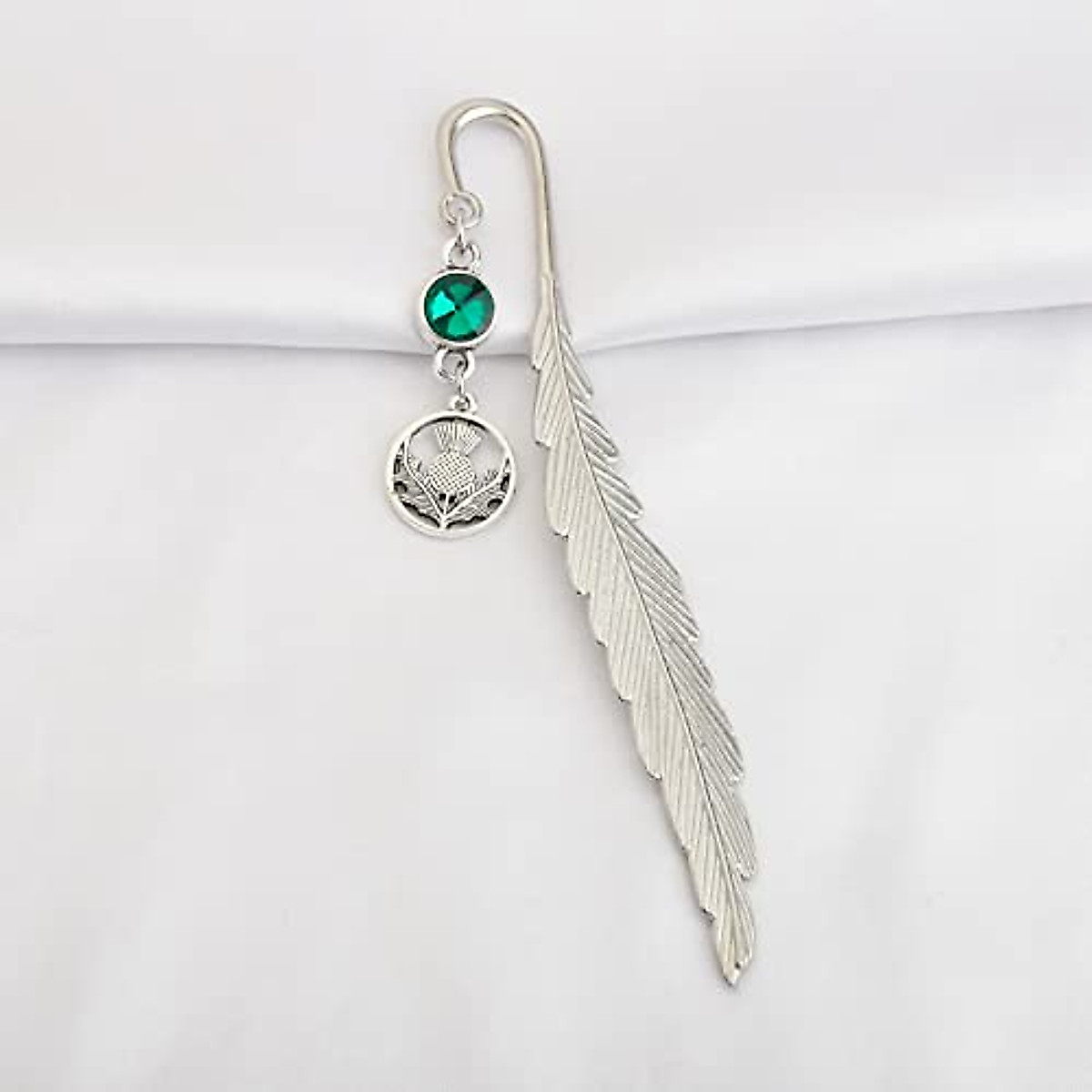 Scottish Thistle Bookmark Sasenach Inspired Gifts Reading Gifts Scottish Thistle Flower Gifts TV Show Fans Gift (Thistle Bookmark)