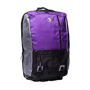 Case-It The Classic Laptop Backpack, Fits 13 Inch and Some 15 Inch Laptops, Purple (BKP-303-PUR)