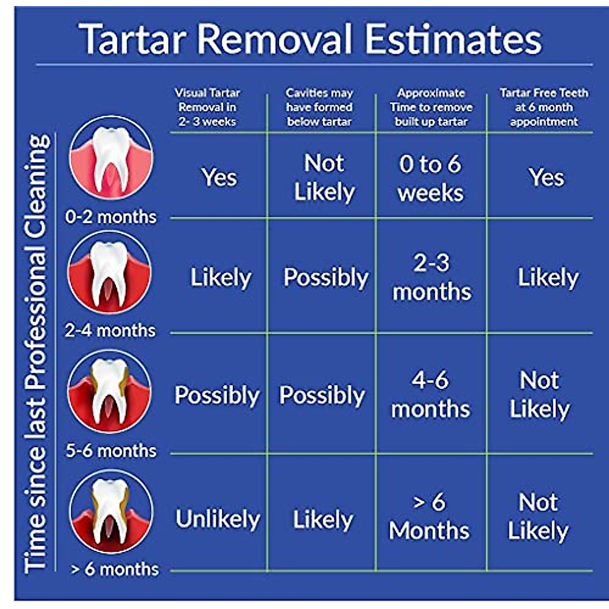 TartarEnd Toothpaste for Tartar Removal - Tartar Control Toothpaste to Remove Tartar and Plaque from Teeth at Home and Prevent Tartar and Plaque Buildup - 3.4 oz Tube, 1-Pack